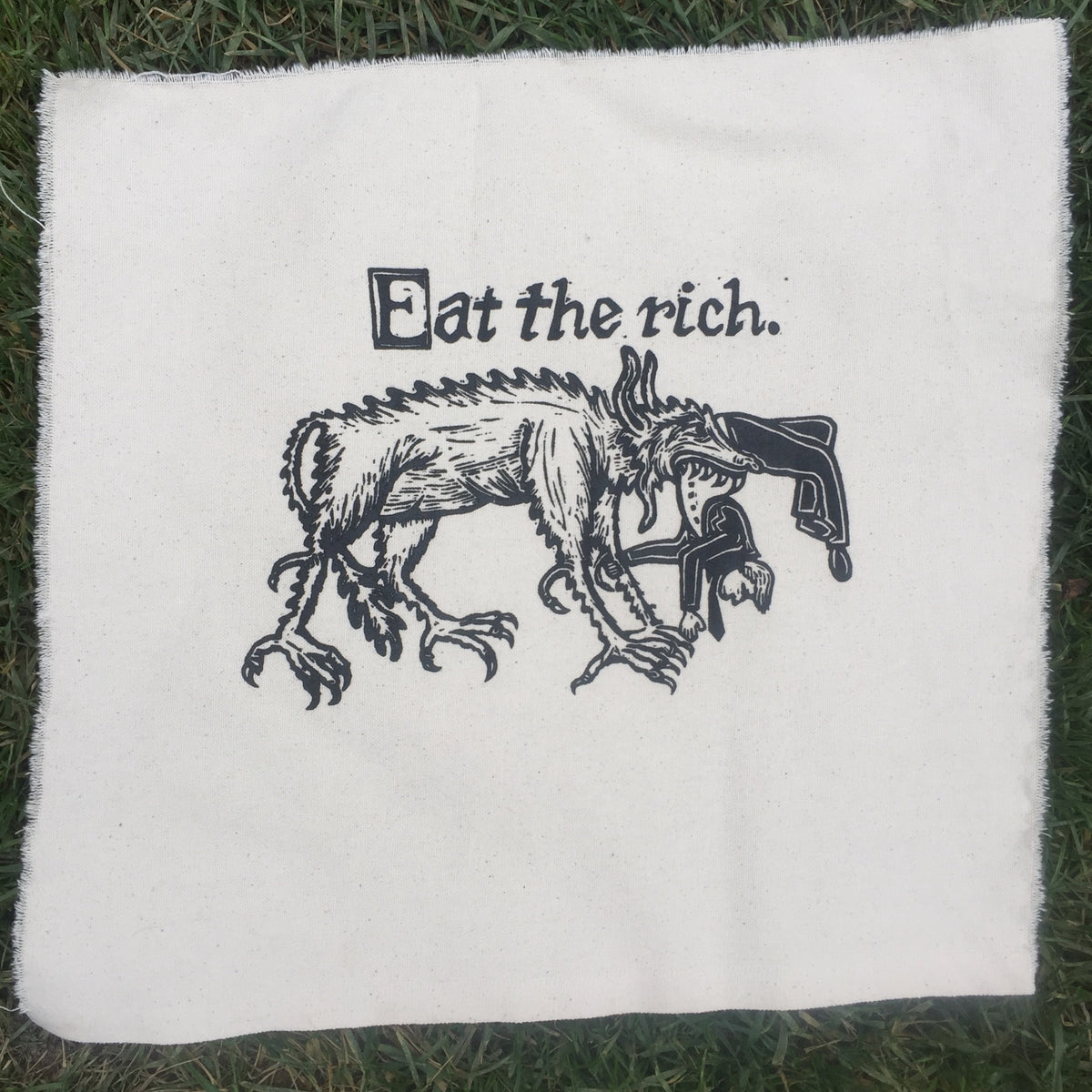 Eat The Rich patch – Ben Wildflower