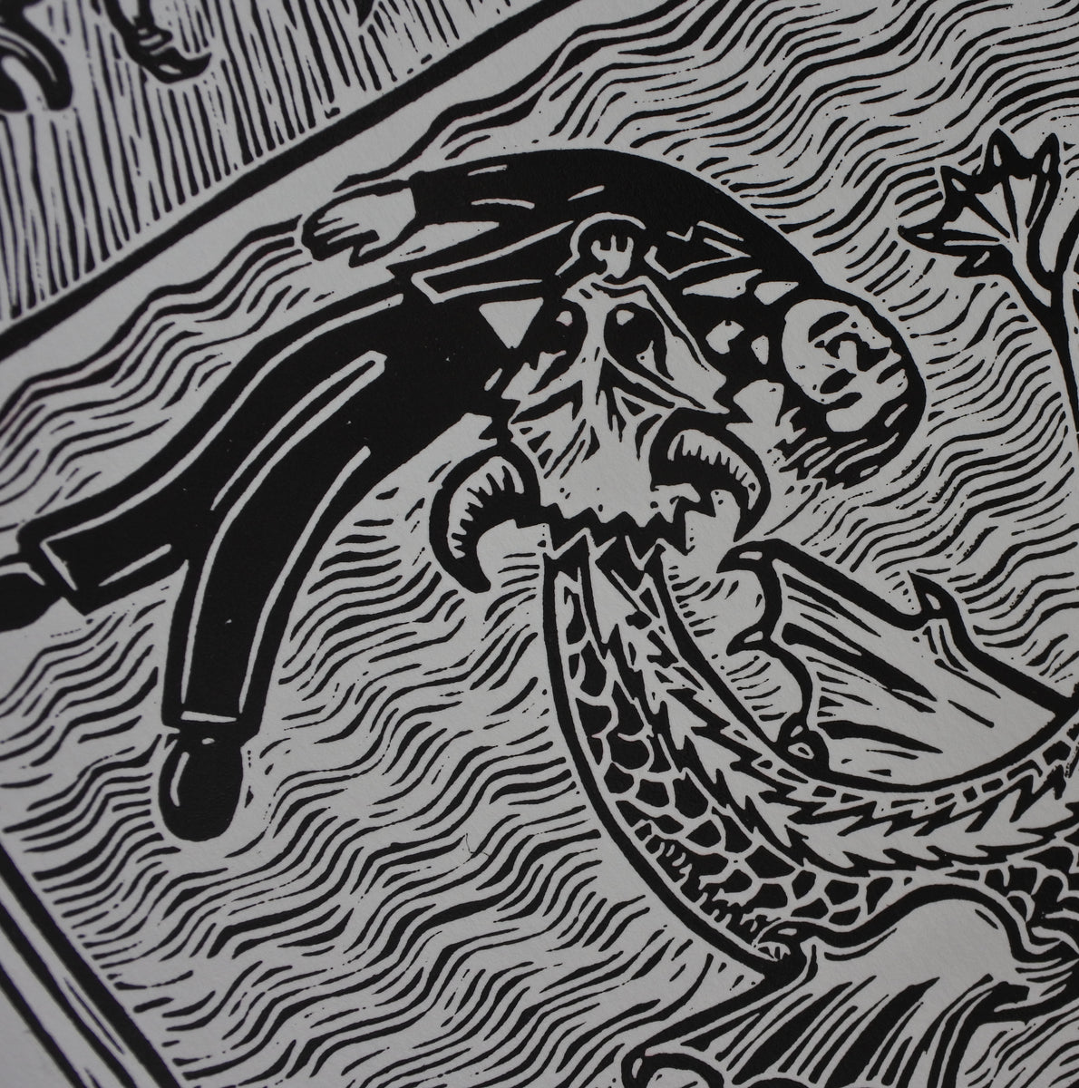 Eat The Rich Print – Ben Wildflower Art