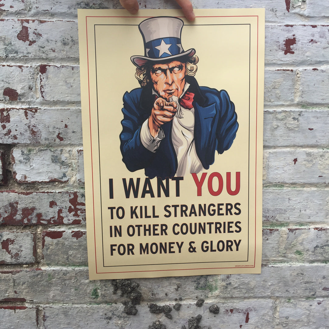 Uncle Sam poster – Ben Wildflower Art